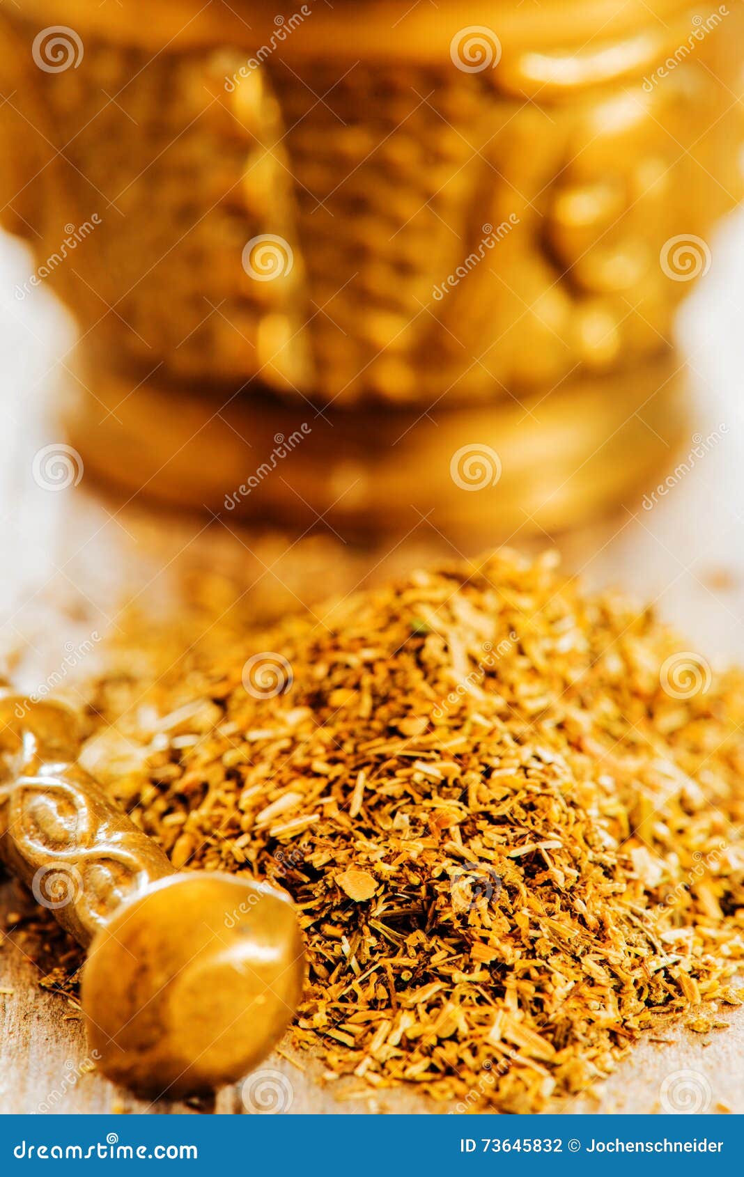 Chamomile, Dried with Mortar Stock Photo - Image of pharmaceutically ...