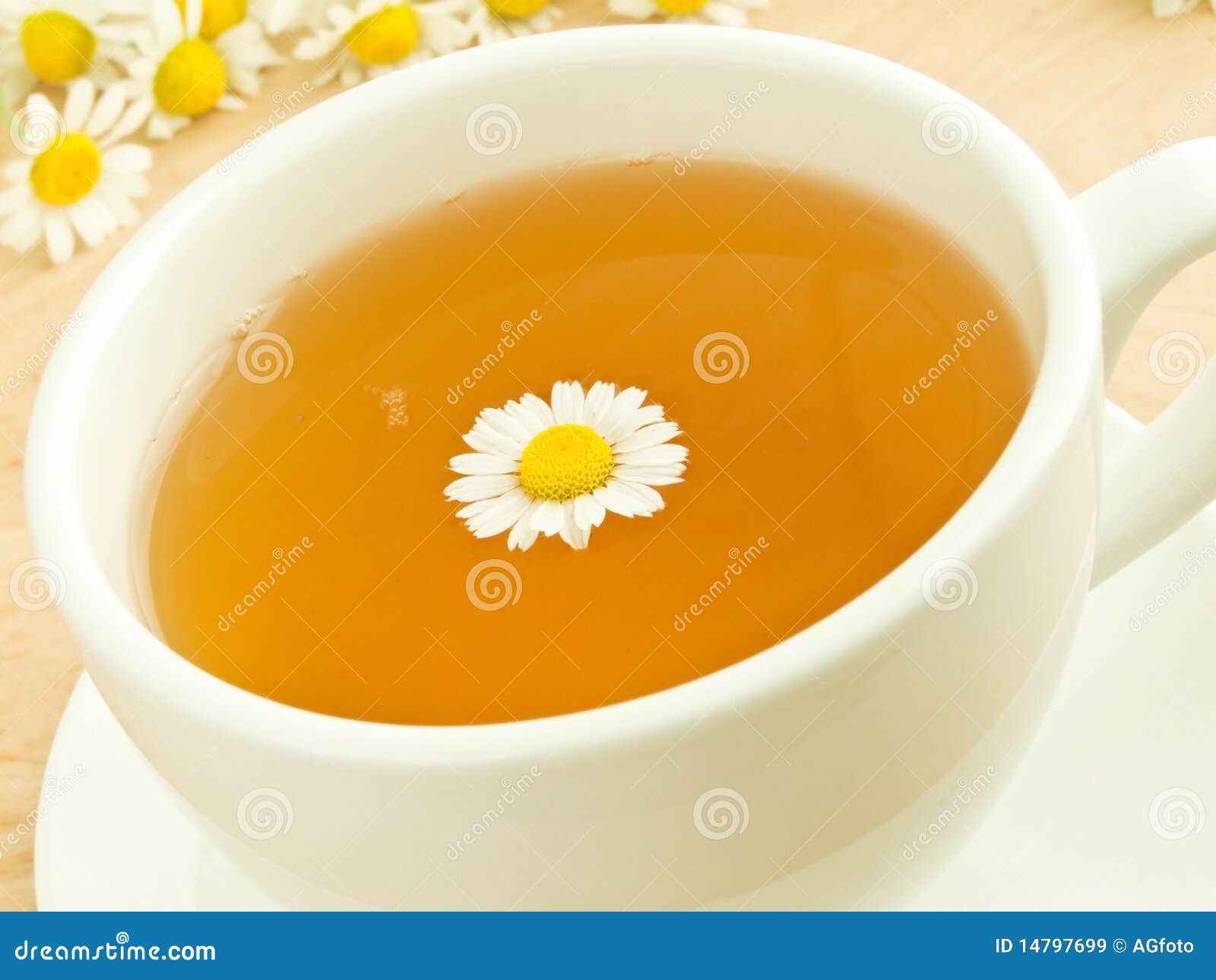 Chamomile tea stock image. Image of yellow, relaxation - 14797699