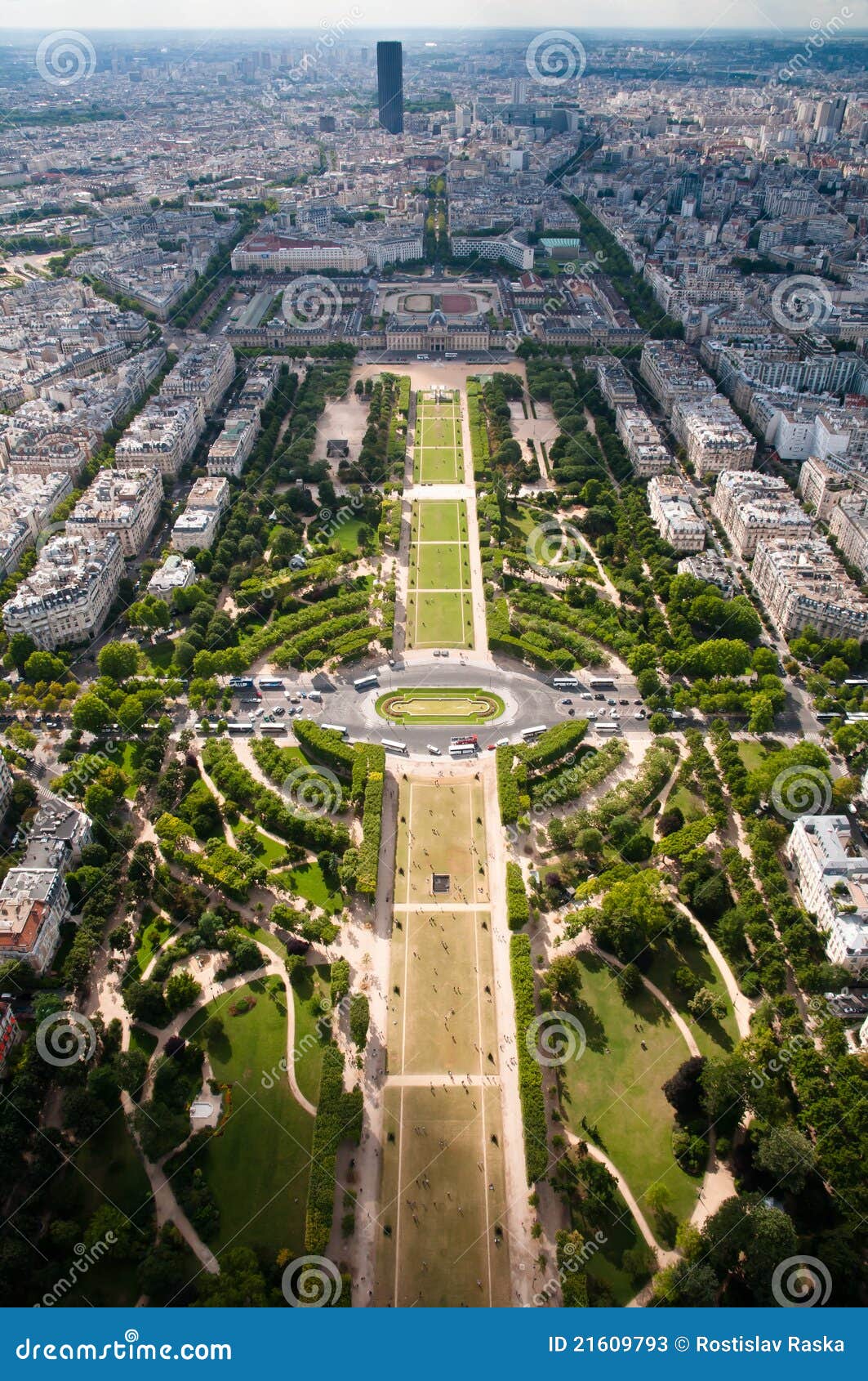 Champ de Mars stock image. Image of tree, city, france - 21609793