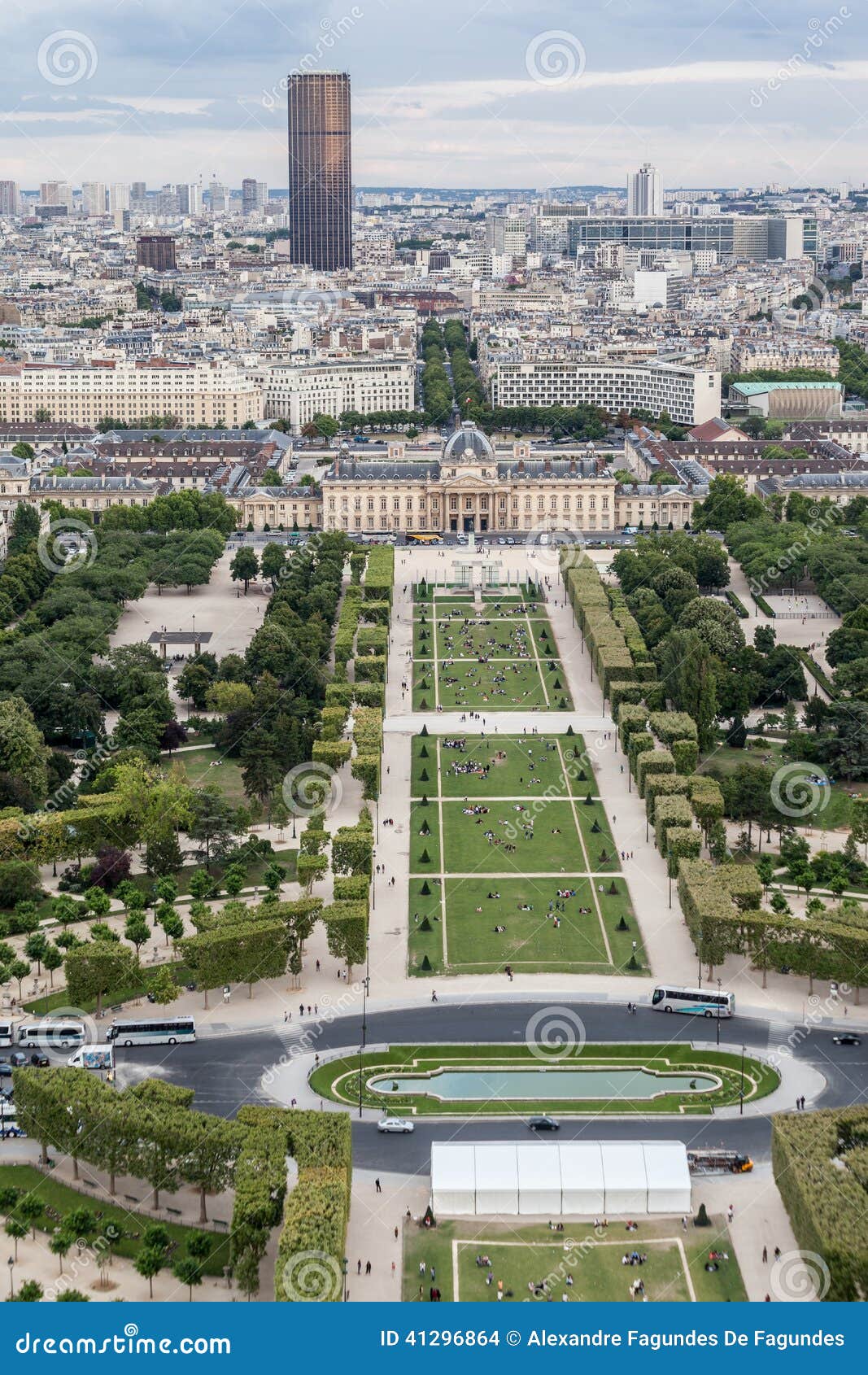 Champ de Mars Paris stock photo. Image of mars, france - 41296864
