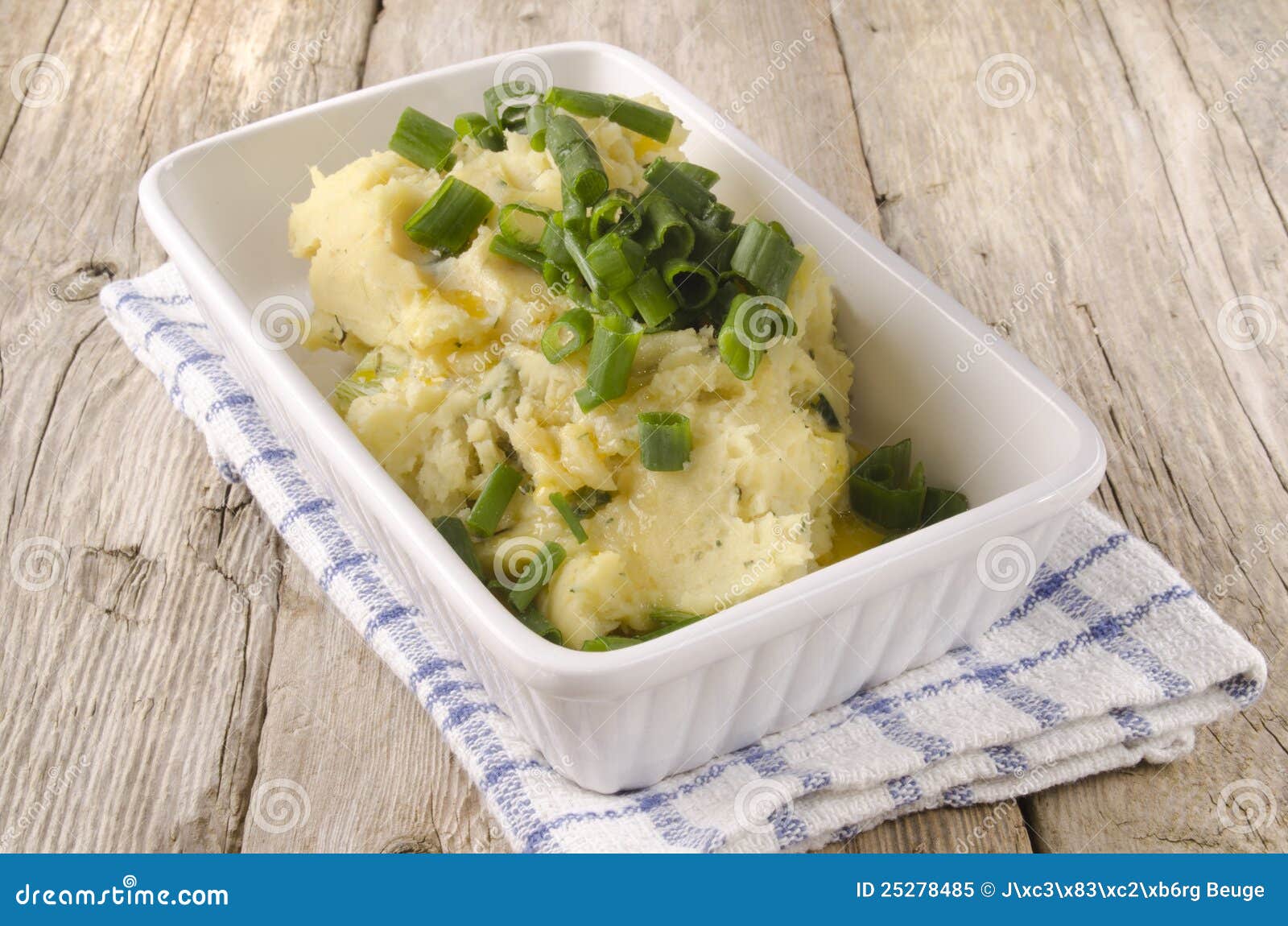 Champ, Traditional Dish of Mashed Potatoes Stock Image - Image of bowl ...