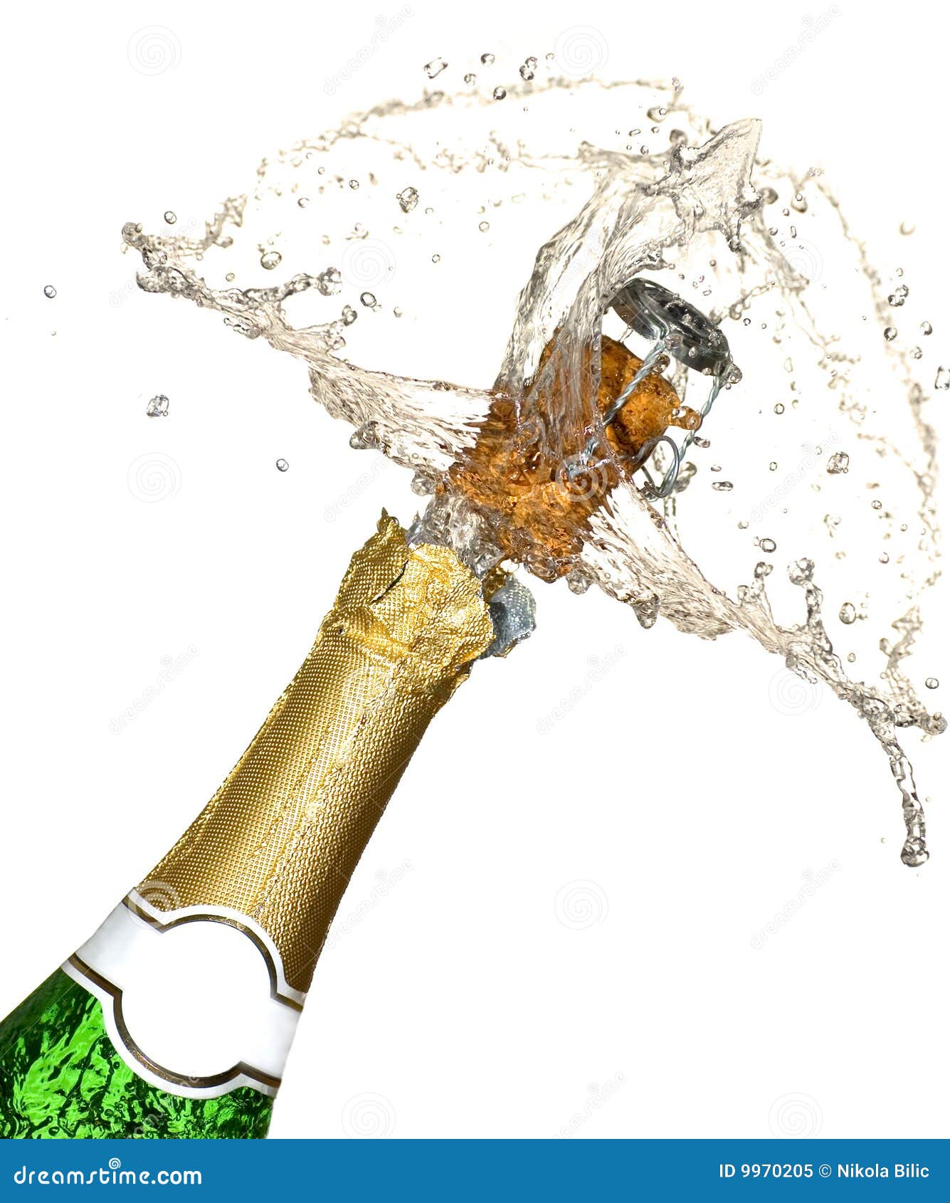 Champagn burst stock image. Image of bubbly, champagne - 9970205