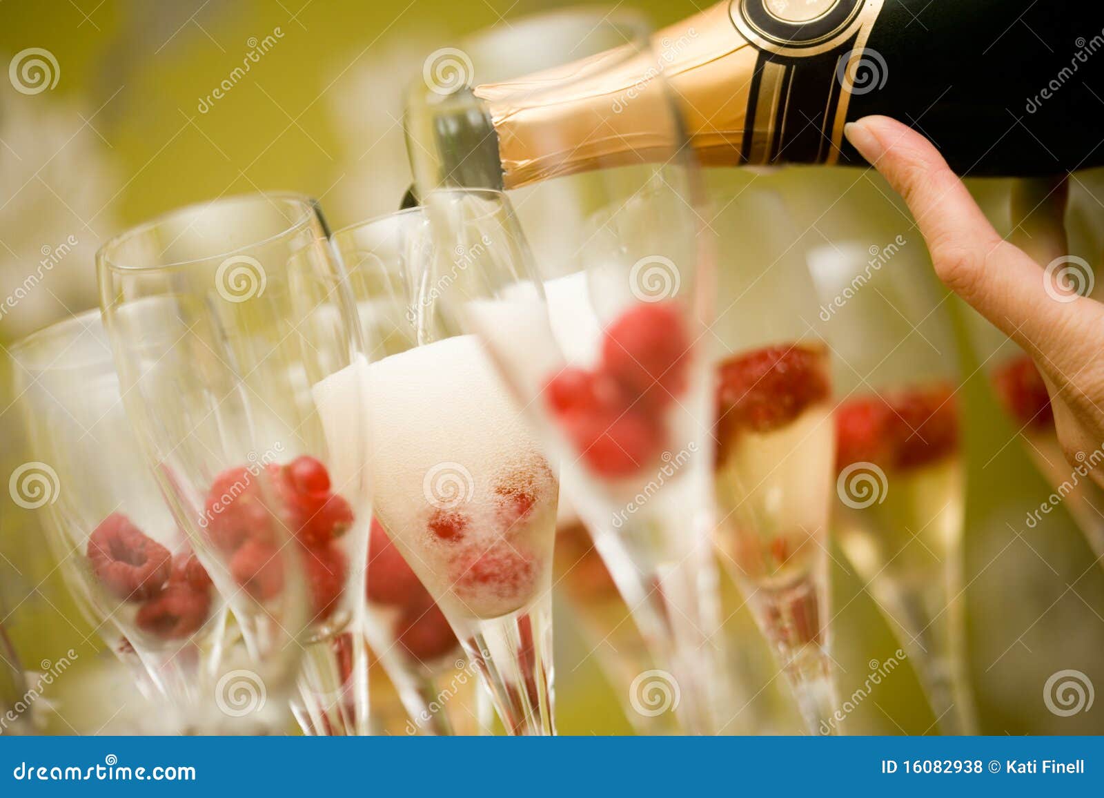 Champagne stock photo. Image of events, buffet, bright - 16082938