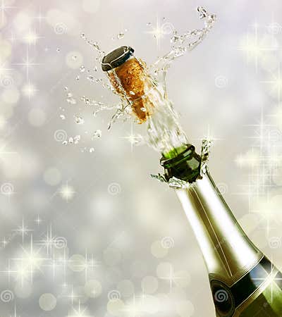 Champagne Bottle Explosion stock image. Image of abstract - 17149807