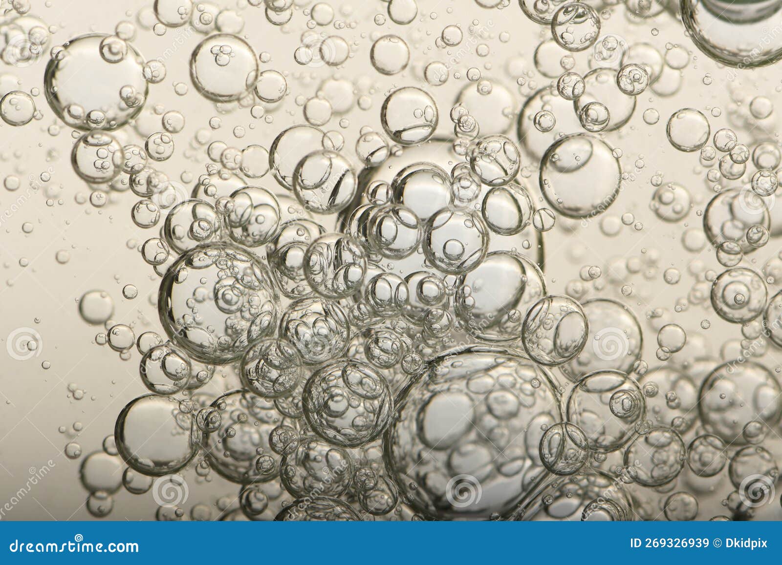 Champagne Bubbles in a Glass Stock Image - Image of bubbles ...