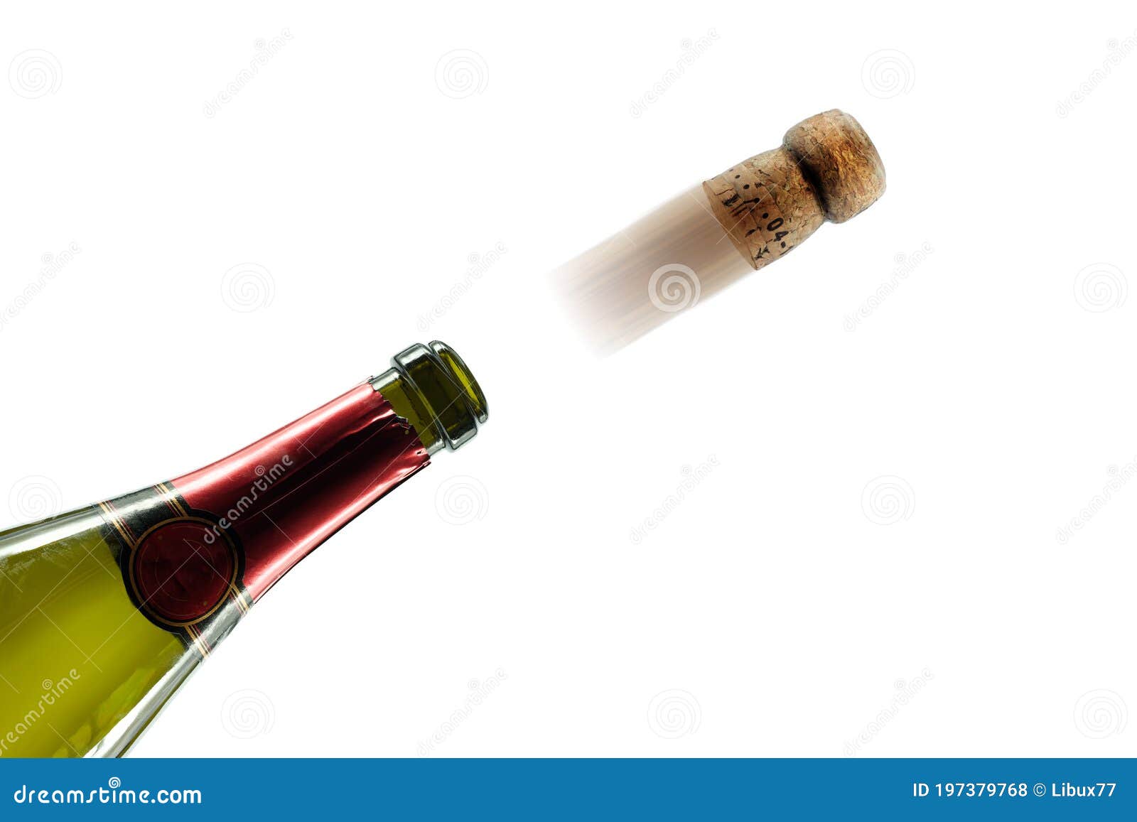 Champagne Cork Popping Party Celebration Stock Photo - Image of victory ...