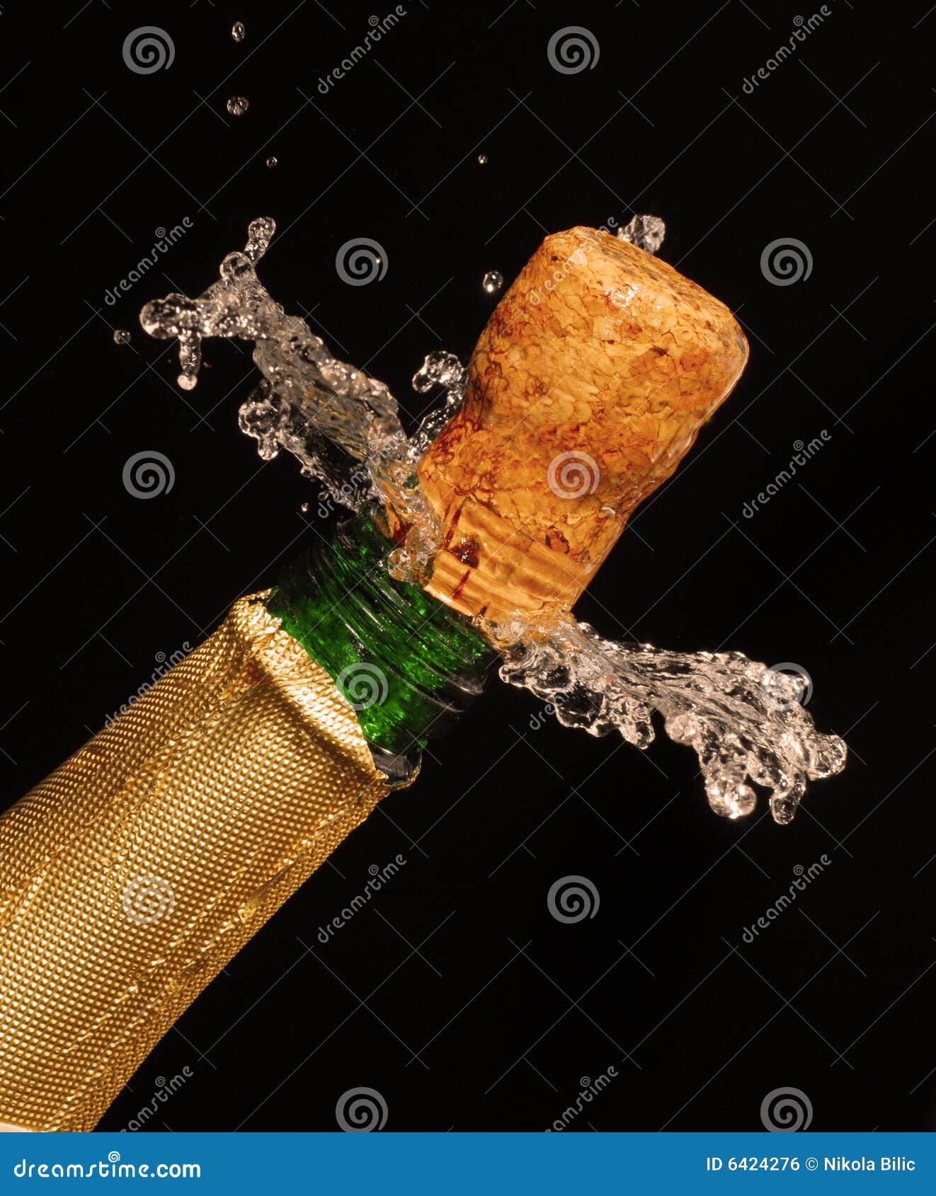 Champagne explosion stock photo. Image of champagne, explosion - 6424276