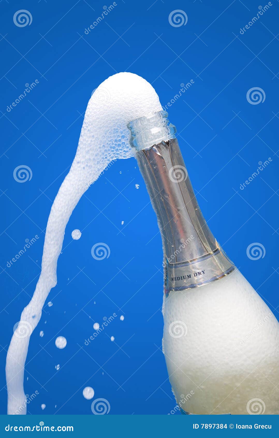 Champagne flowing stock photo. Image of spray, sprays - 7897384