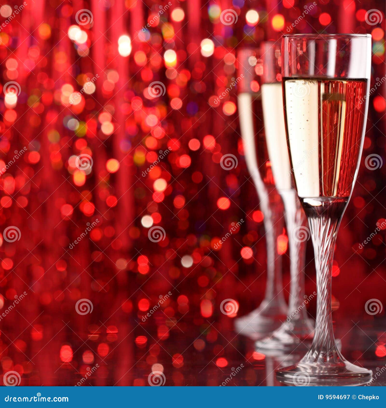 Champagne glass stock image. Image of glamour, crystal - 9594697