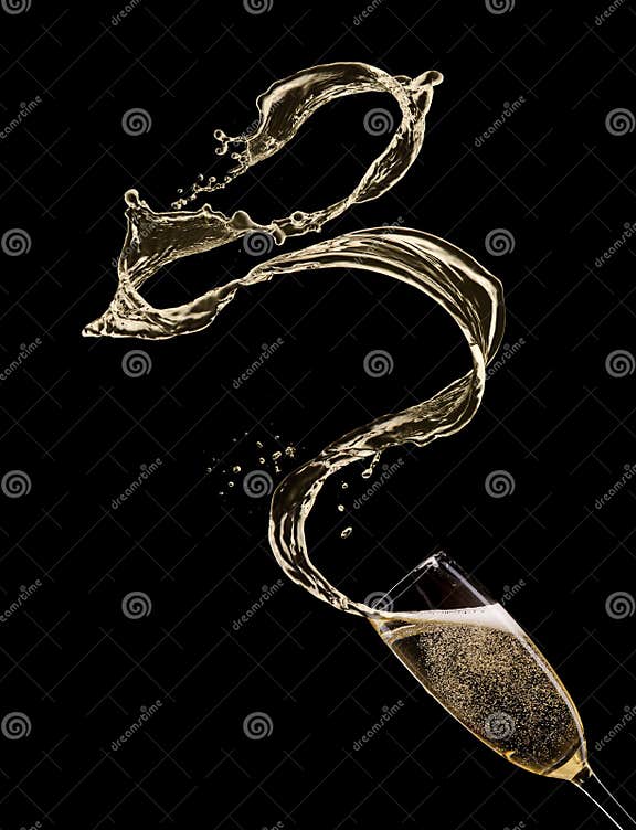 Champagne Stock Image Image Of Yellow Alcohol Squirt 31457039