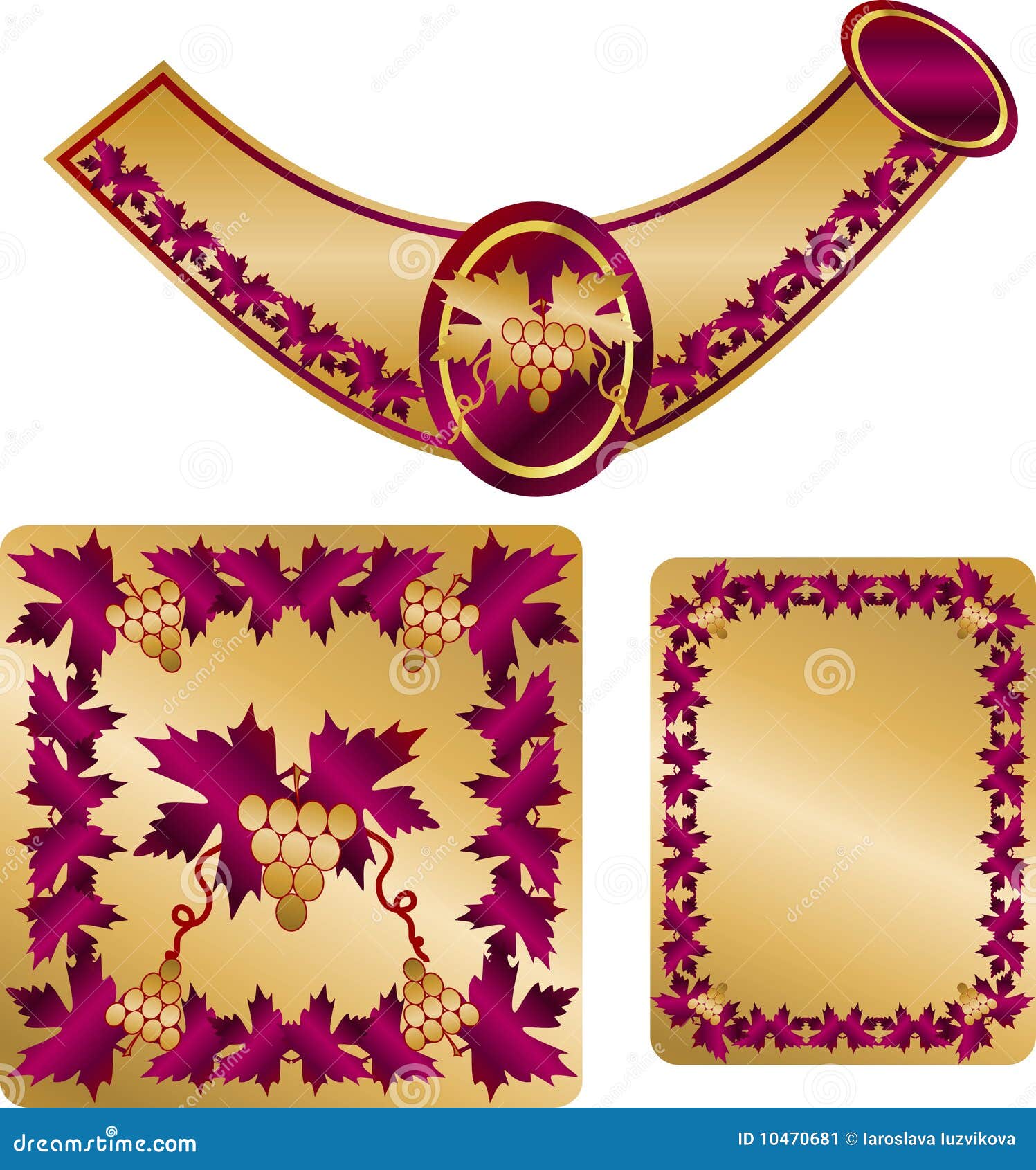 Champagne label vector stock vector. Illustration of light - 10470681