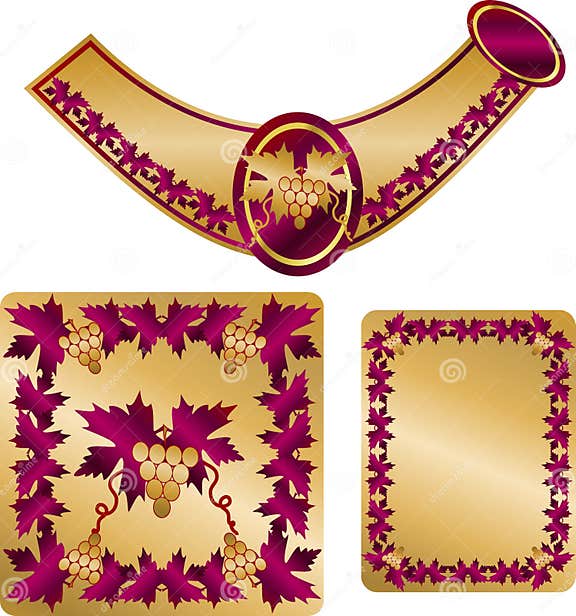 Champagne label vector stock vector. Illustration of light - 10470681