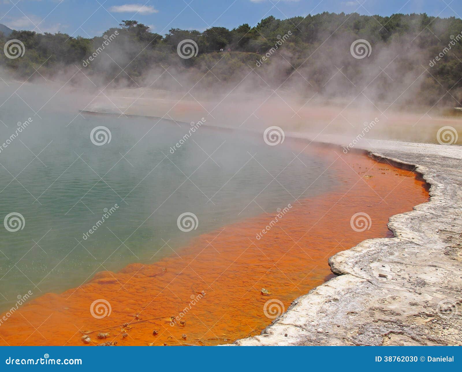 Champagne Pool photo stock. Image du couleurs, horizontal - 38762030