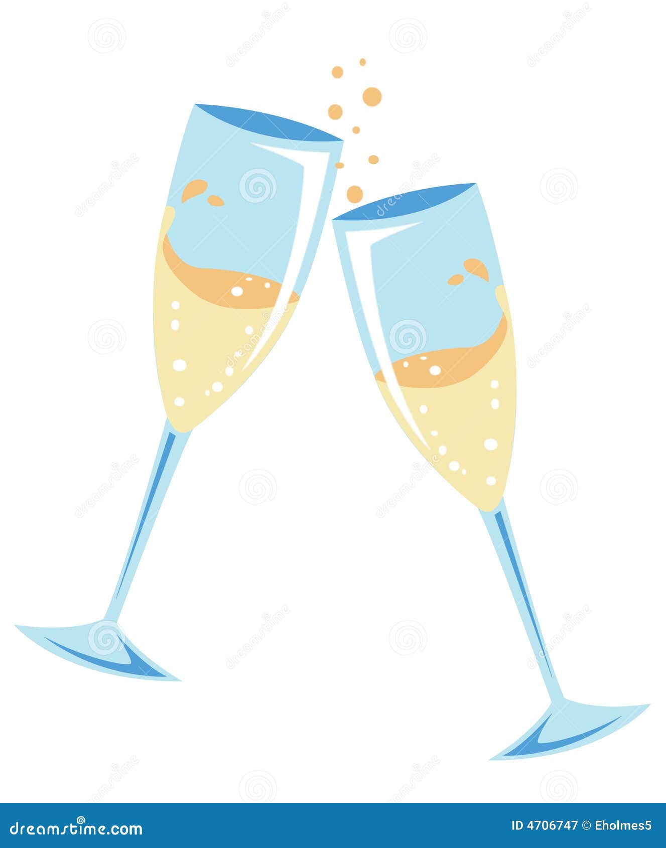 Champagne Toast Clipart