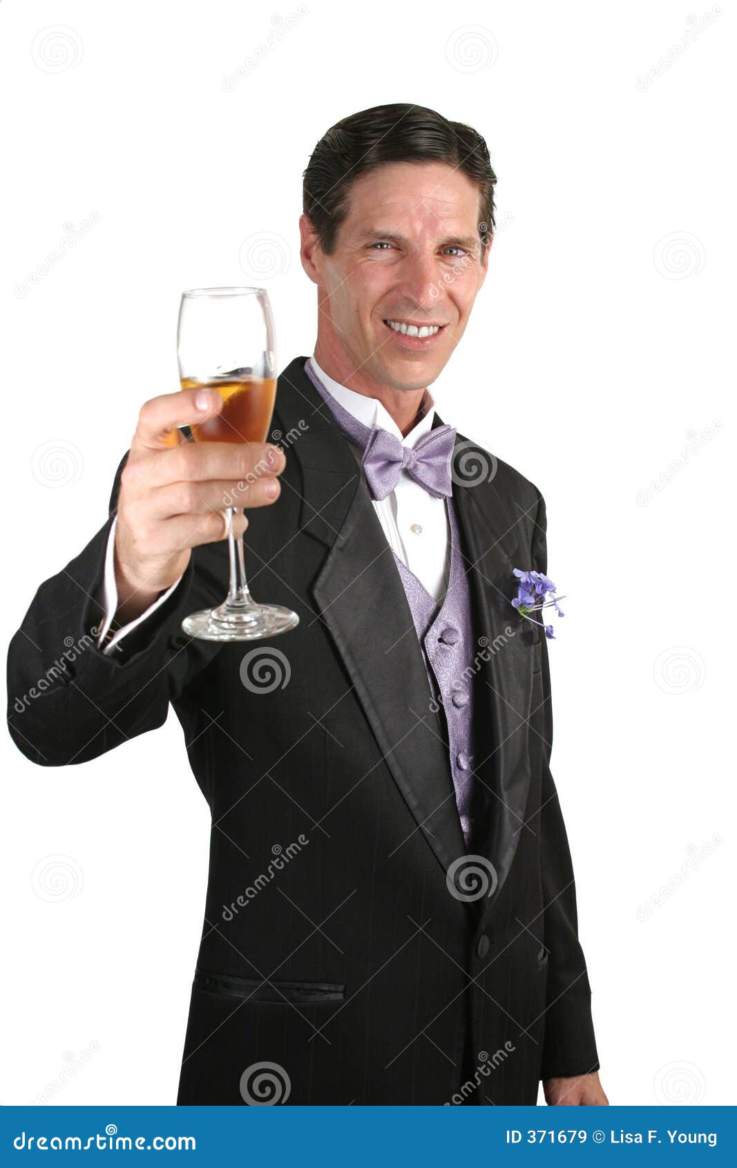 Champagne Toast Vertical stock image. Image of isolated - 371679