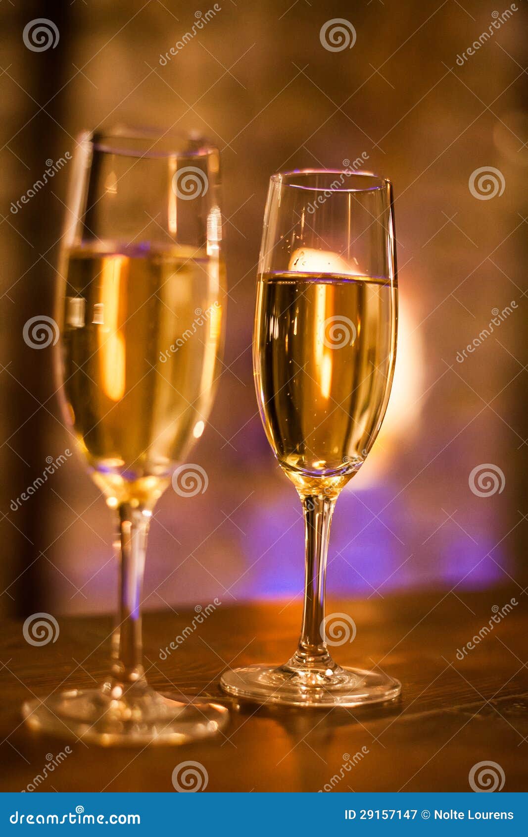 Champagne for two stock image. Image of beverage, flute - 29157147