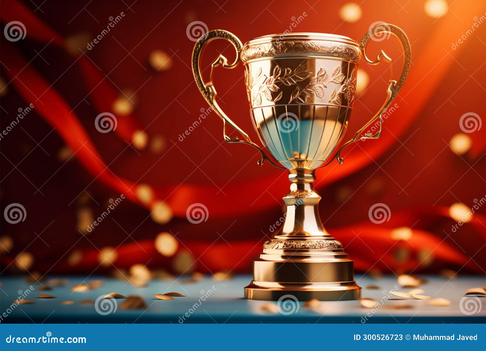 Champion Award Trophy Cup Winner Concept Stock Illustration ...