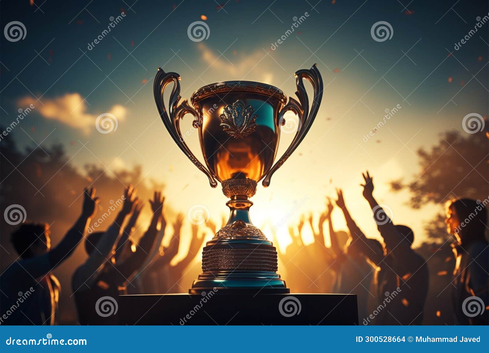 Champion Award Trophy Cup Winner Concept Stock Illustration ...