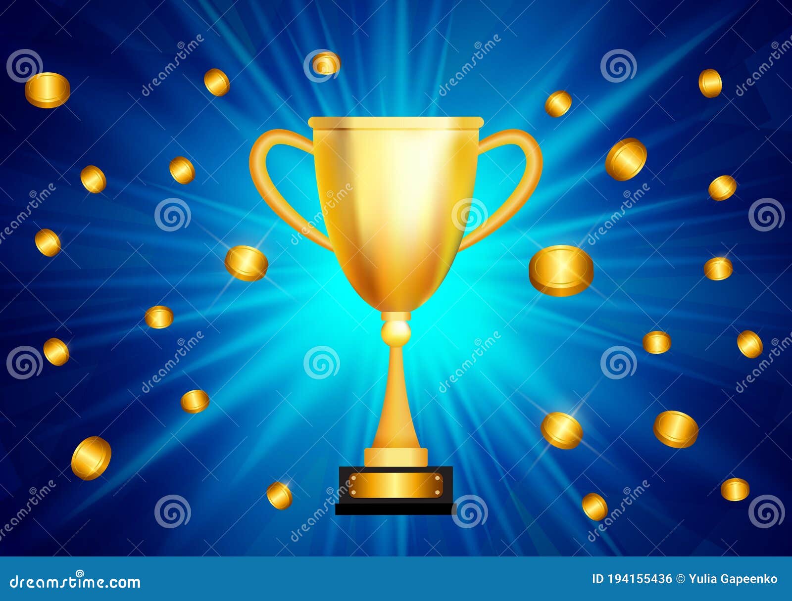 Champion Background Vector Illustration | CartoonDealer.com #20220200