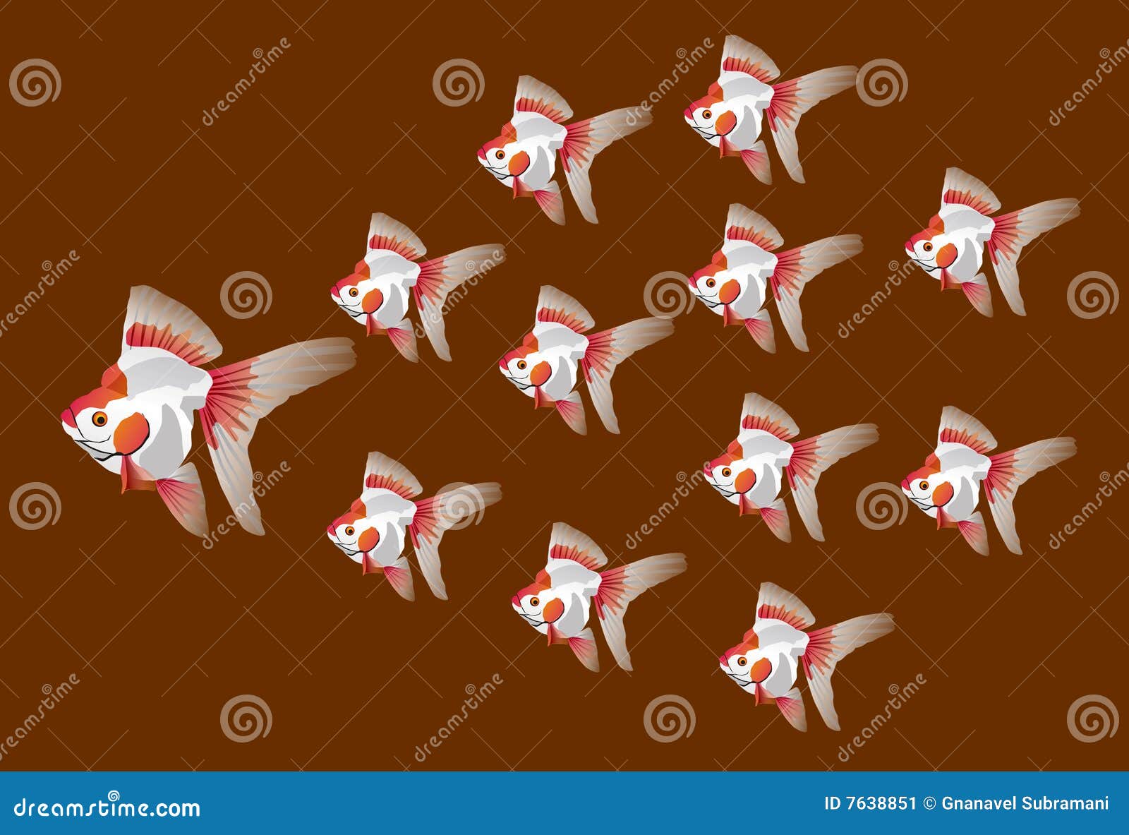 Champion Fish stock illustration. Illustration of round - 7638851