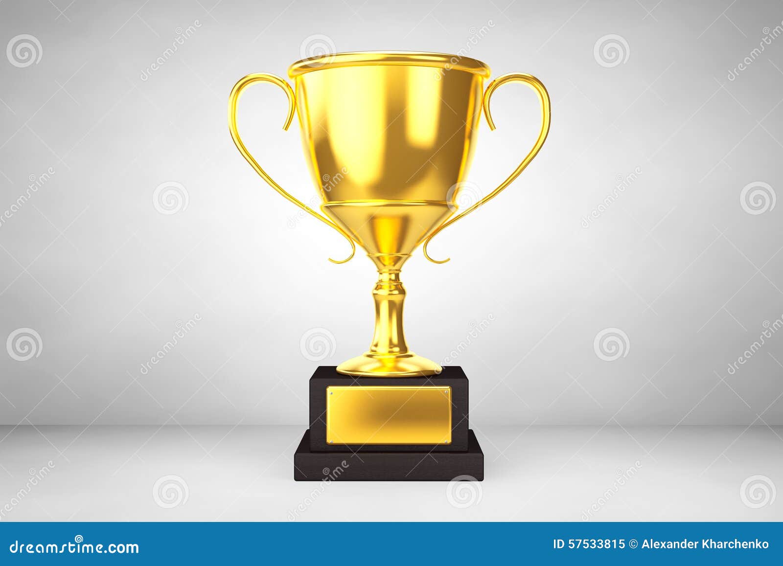 Champion gold cup trophy stock illustration. Illustration of prize ...