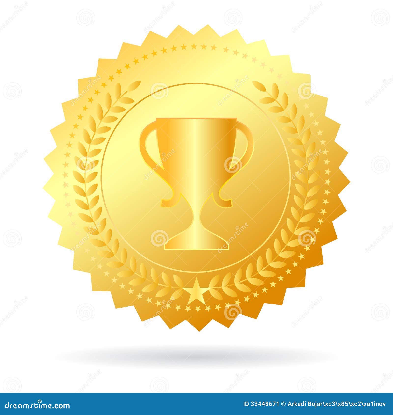 Champion Gold Medal Stock Image - Image: 33448671 Champion Gold Medal Stock Image - Image: 33448671