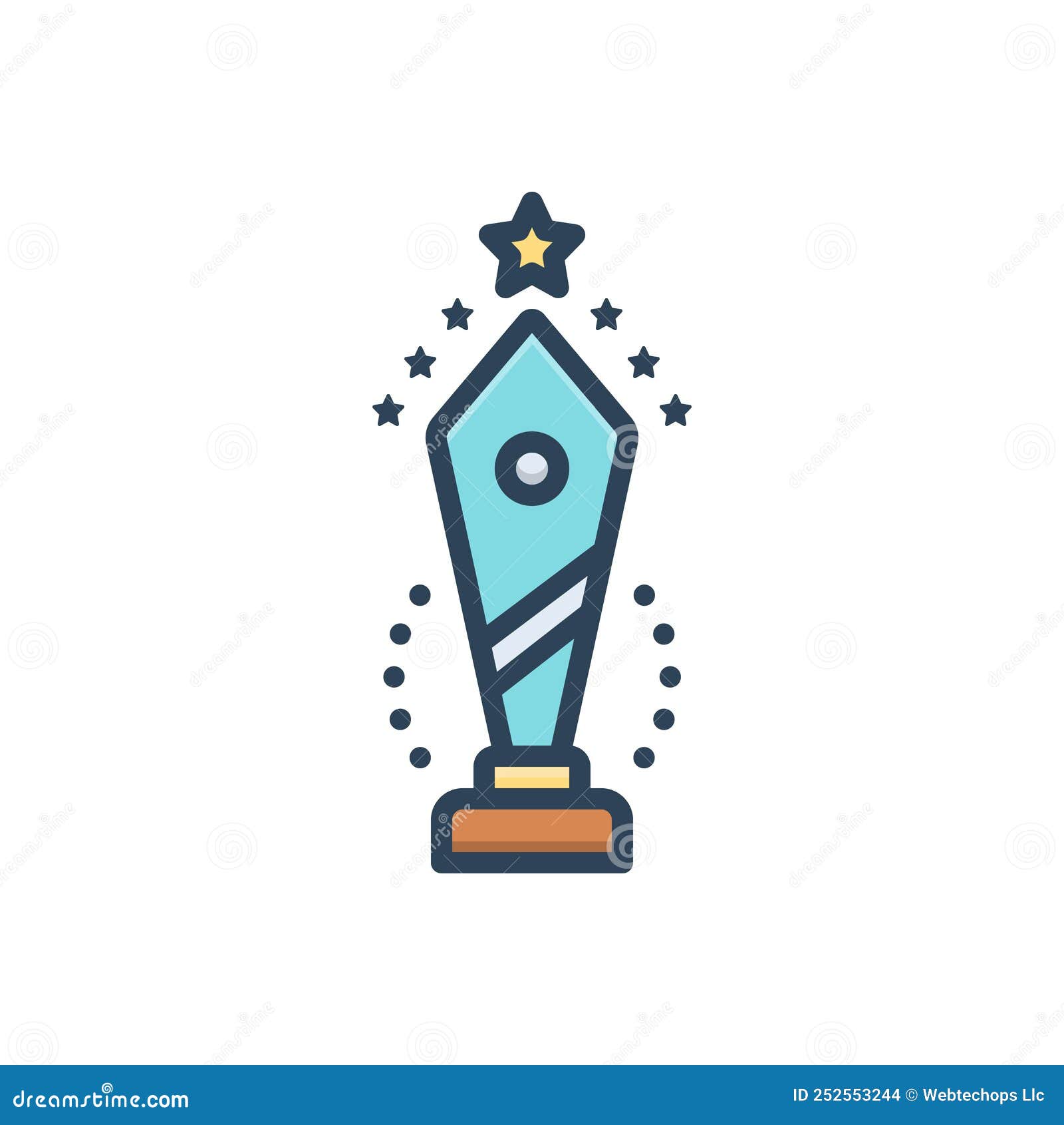 Color Illustration Icon for Champion, Winner and Trophy Stock Vector ...