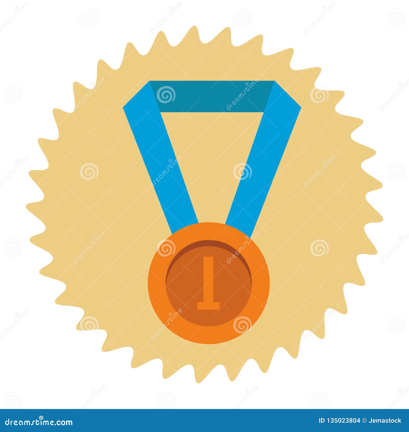 Champion Victory Element Cartoon Stock Vector - Illustration of team ...