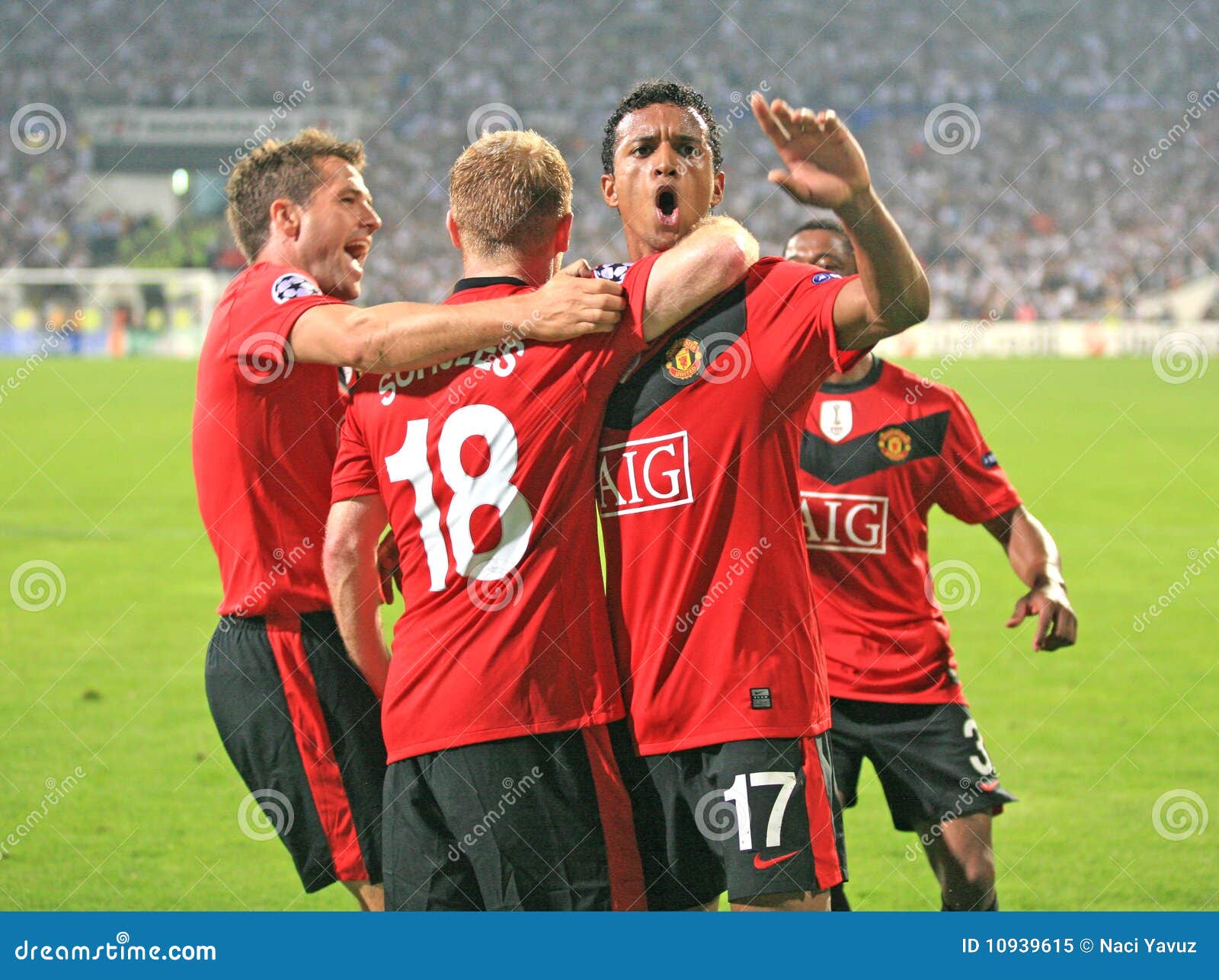 Champions League Soccer Match Editorial Image - Image of football, goal ...