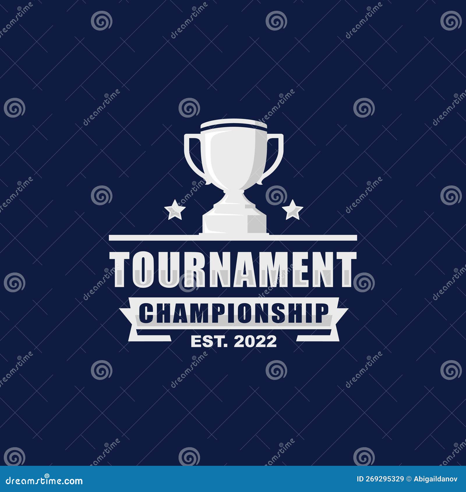 Championship logo design stock vector. Illustration of element - 269295329