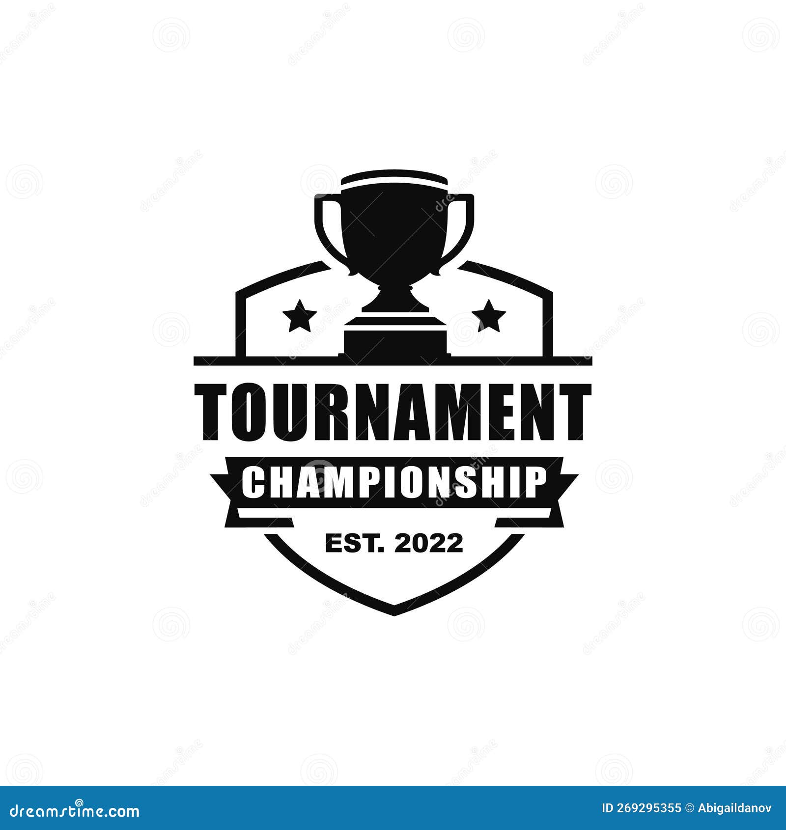 Championship logo design stock vector. Illustration of champion - 269295355