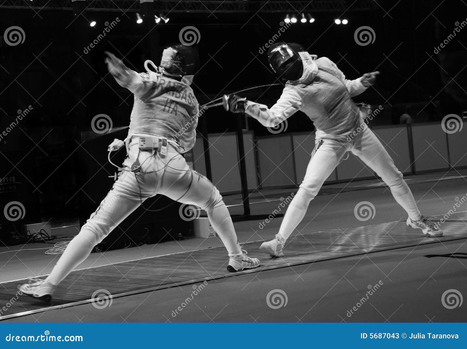 Championship on fencing editorial stock photo. Image of step - 5687043