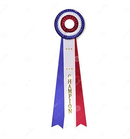 Championship Ribbon stock photo. Image of prize, copyspace - 17287428