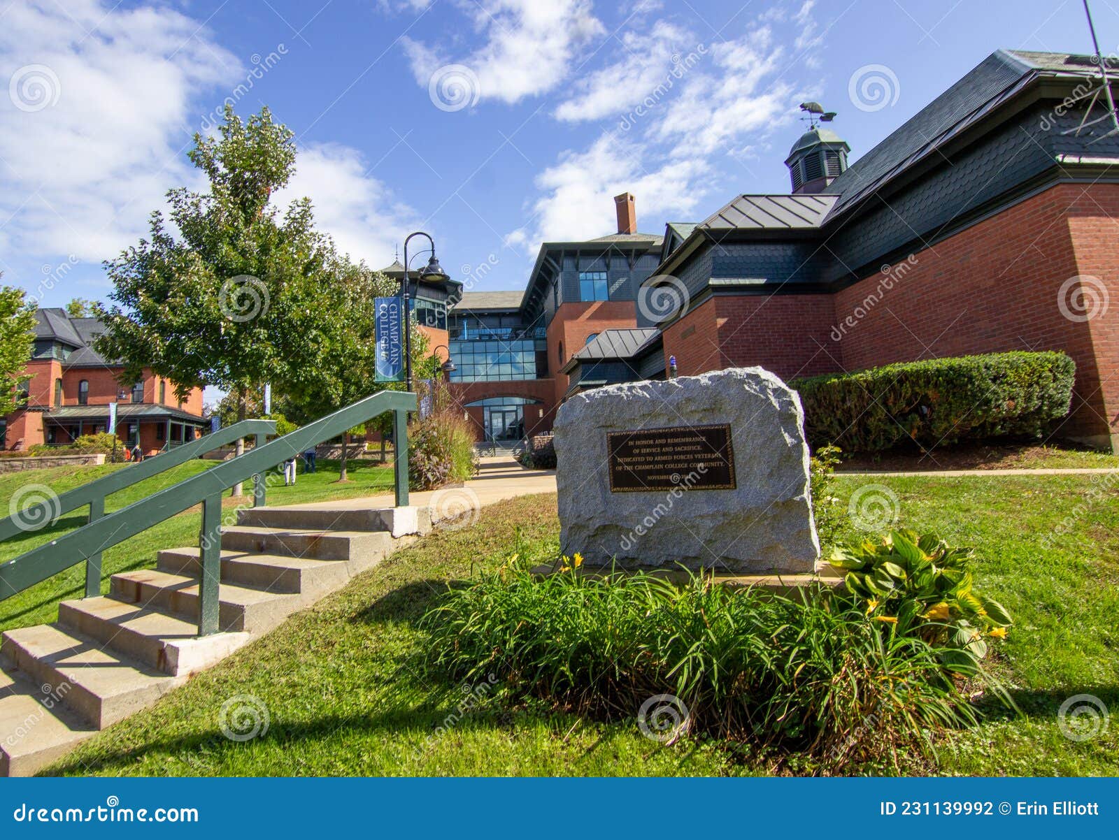 Champlain College in Burlington Vermont Editorial Photography - Image ...