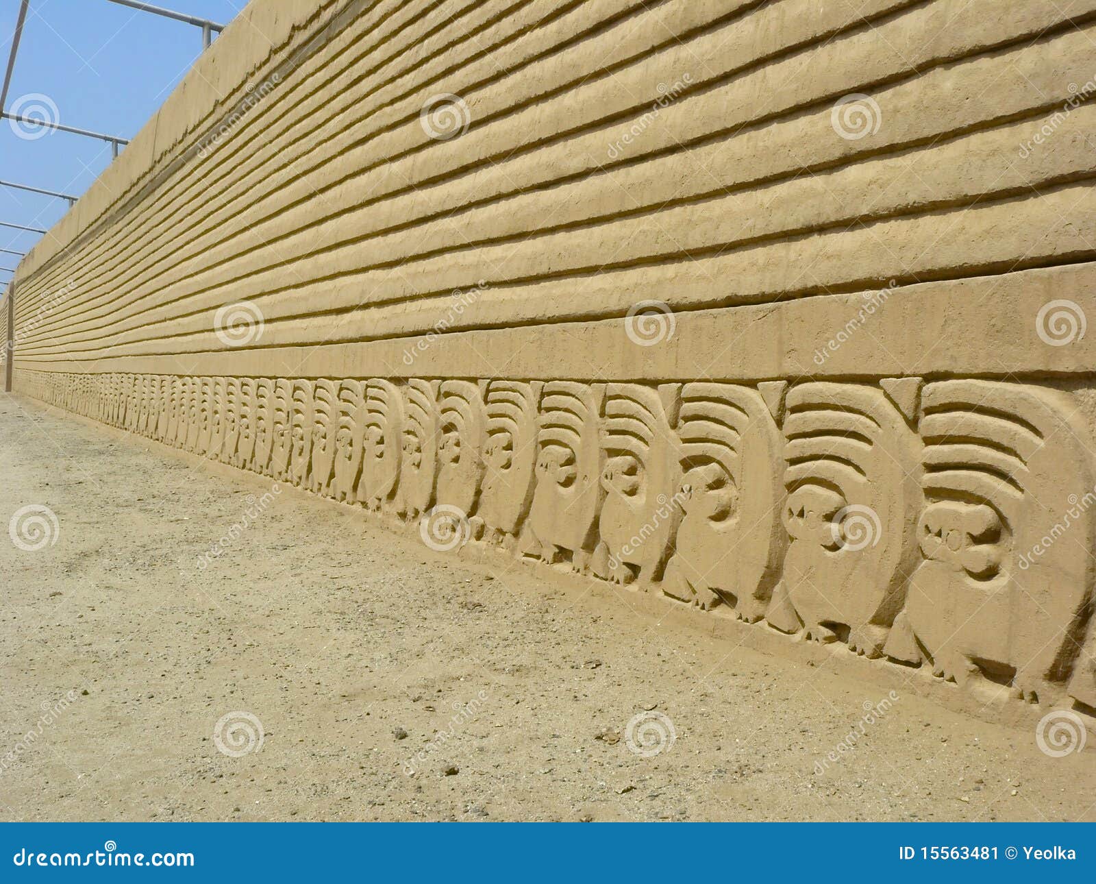 Chan Chan, Peru. stock image. Image of chim, latin, chan - 15563481