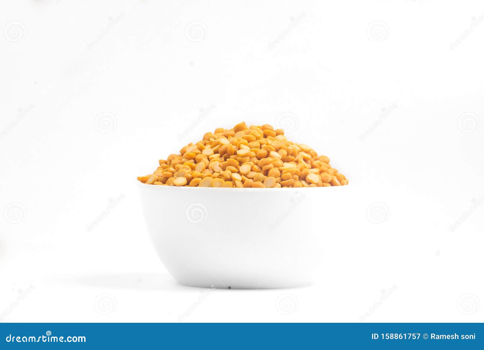 SPLIT CHICKPEAS stock image. Image of chana, cuisine - 158861757