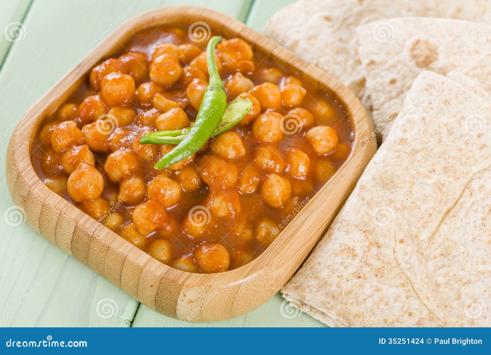 Chana Masala, Chickpea Curry Or Choley. Indian Traditional Food Royalty ...