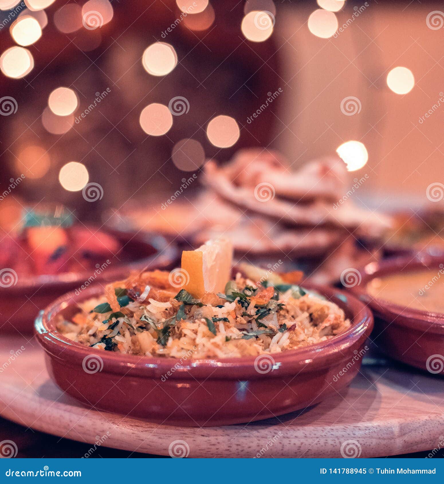 Chana Rice Made with Chickpeas Stock Image - Image of silybum, chana ...