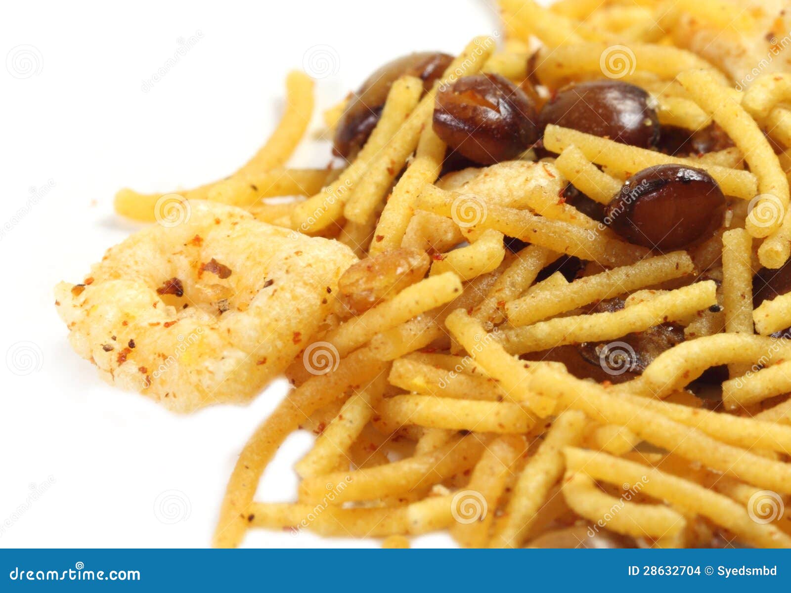 Chanachur zdjęcie stock. Obraz złożonej z musztarda, groch - 28632704