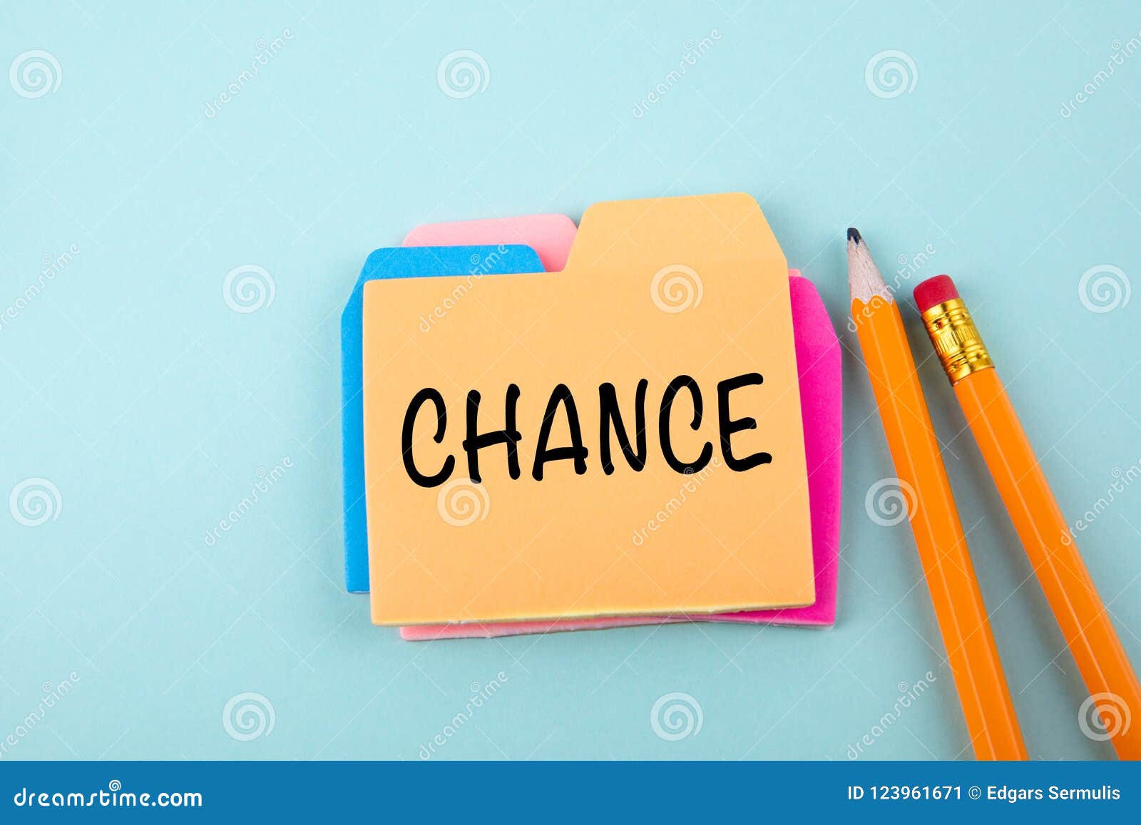 Chance, Business Concept stock image. Image of knowledge - 123961671