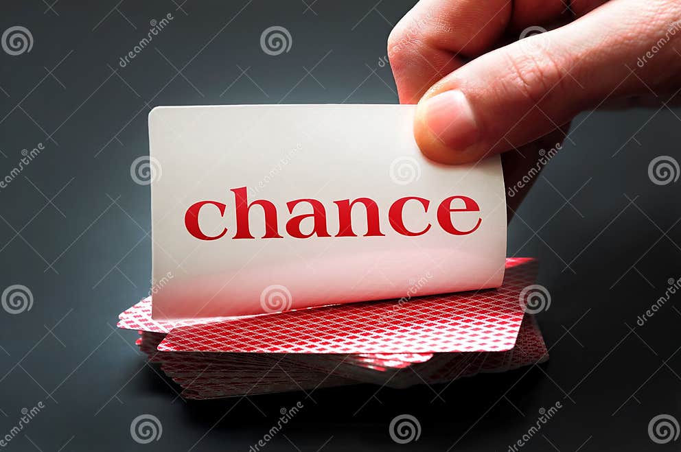 Chance card stock photo. Image of call, chance, background - 30211608