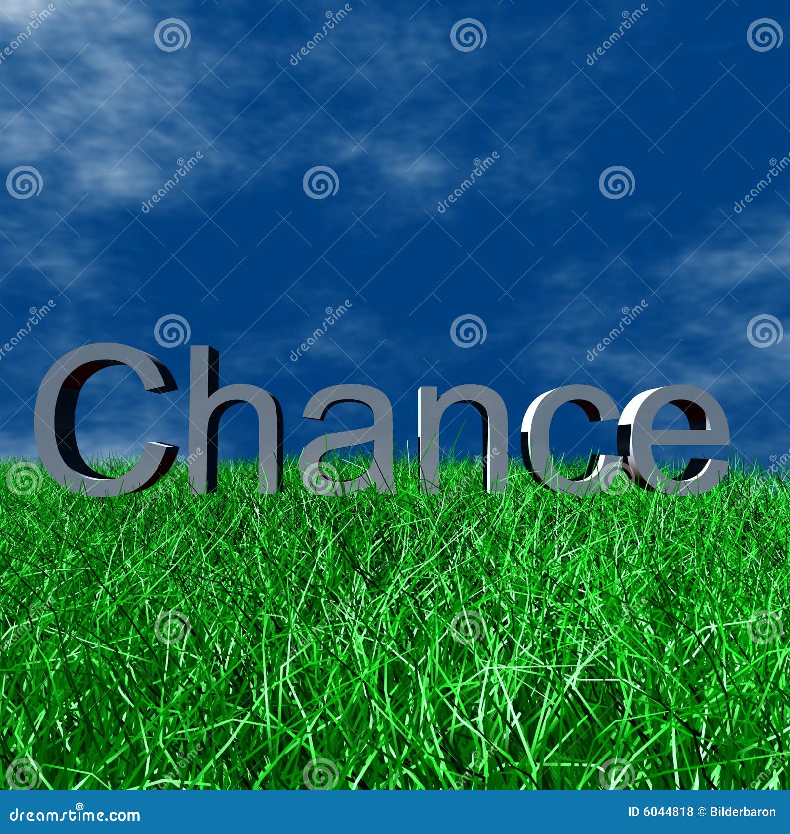 Chance de logo illustration stock. Illustration du chance - 6044818