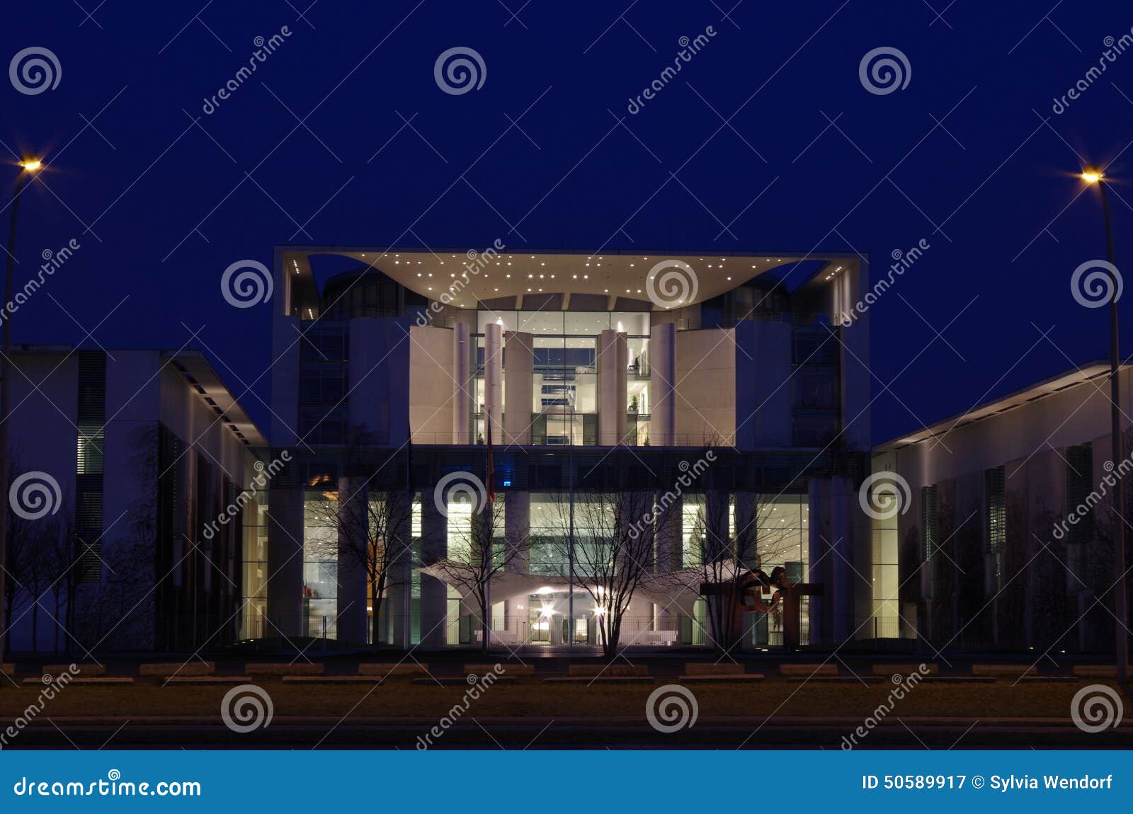 Chancellery building stock image. Image of sight, sightseeing - 50589917