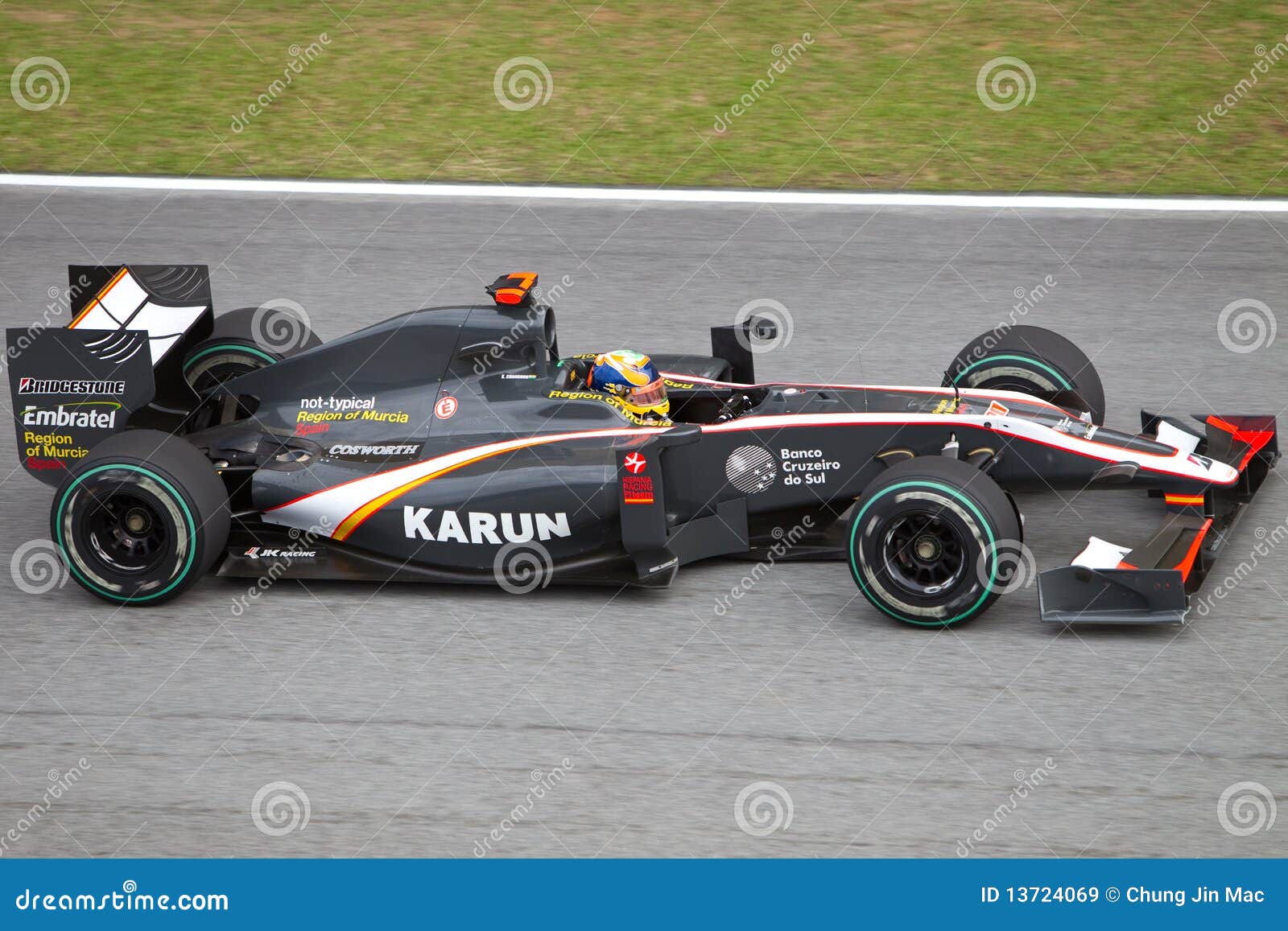 Chandhok at the Malaysian F1 Editorial Stock Image - Image of ...