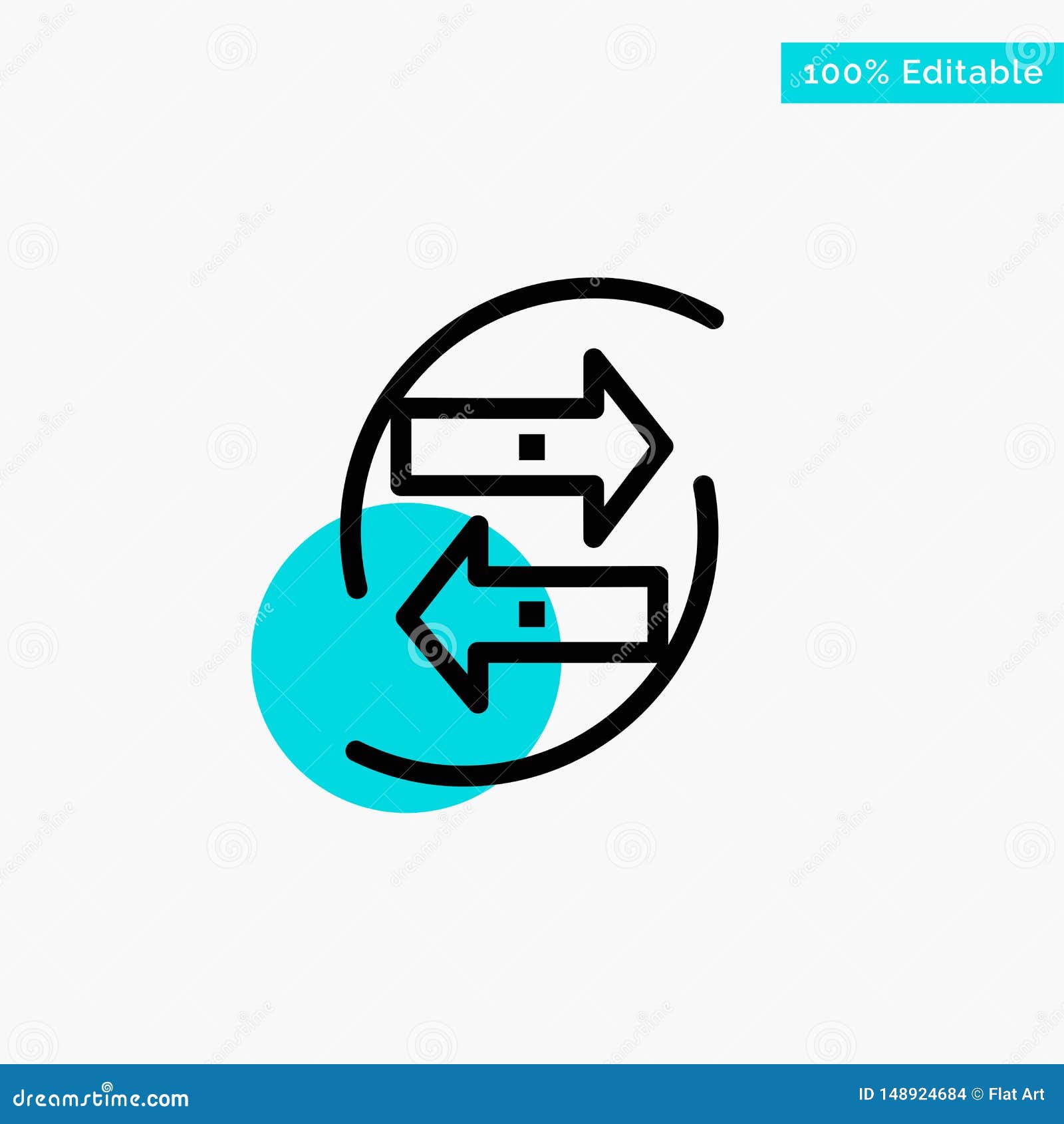 Chang, Chart, Data, Exchange, Money, Paper Turquoise Highlight Circle ...