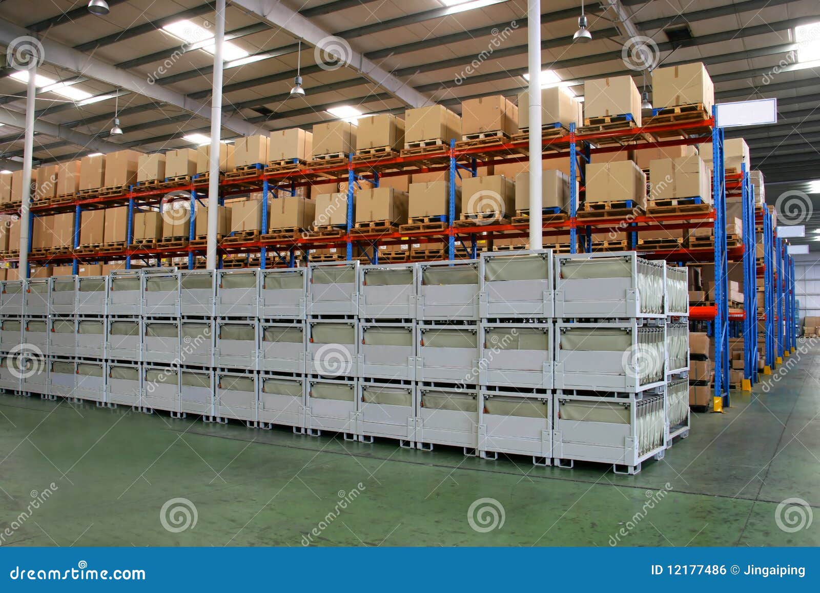 Chang an Minsheng Logistics Storage Center Stock Photo - Image of ...
