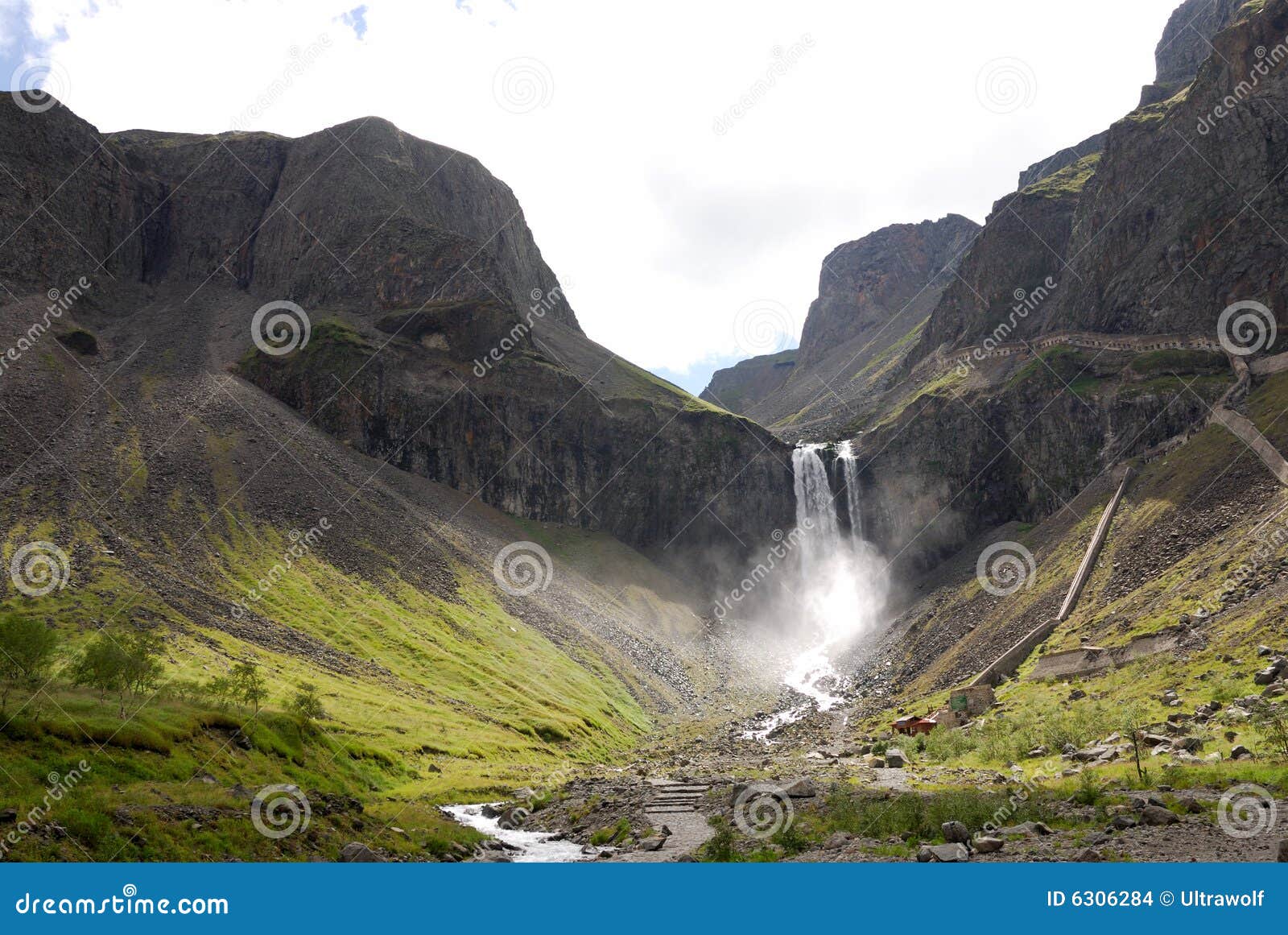 Changbai Waterfall stock photo. Image of jilin, changbai - 6306284