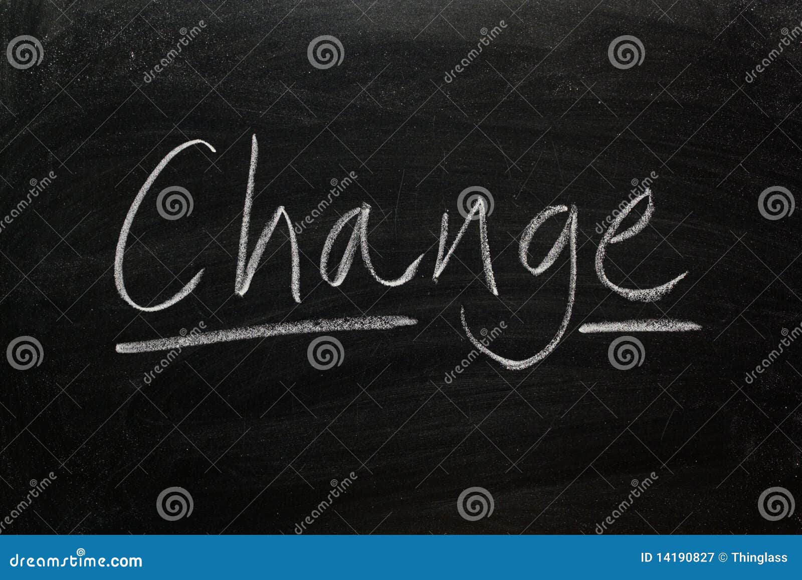 Change stock image. Image of overcome, chalk, business - 14190827