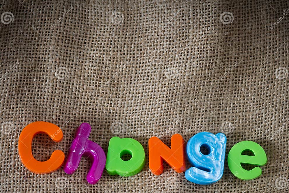 Change stock photo. Image of definition, dictionary, word - 18568604