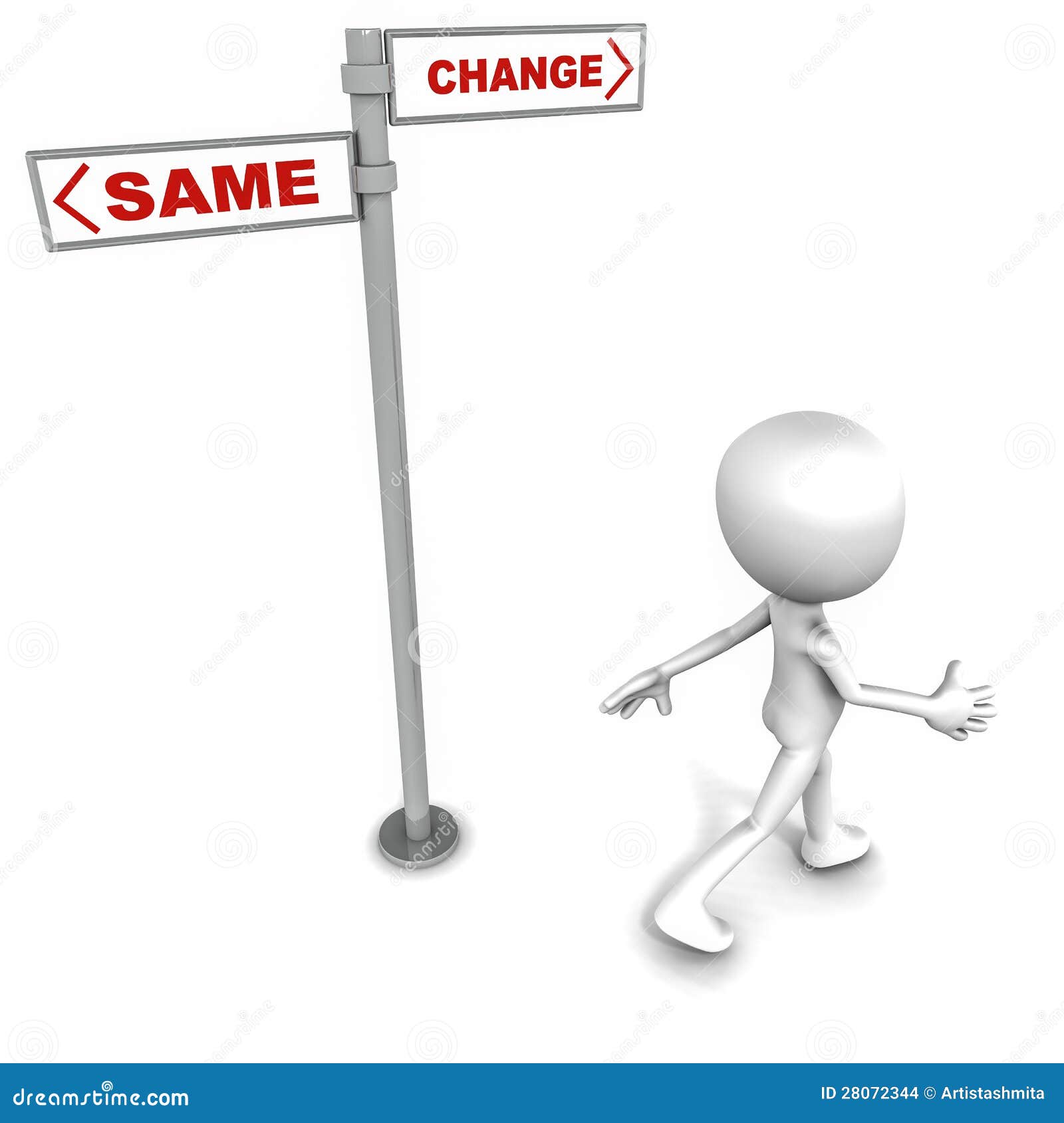 Change stock illustration. Illustration of walk, making - 28072344